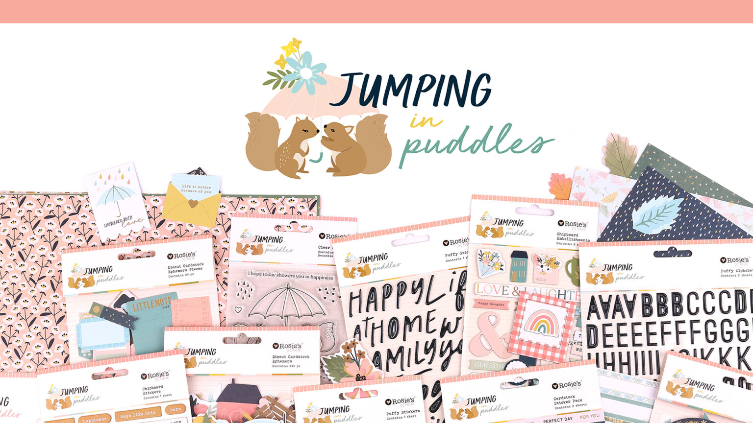 NEW COLLECTION: JUMPING IN PUDDLES - Rosie's Studio