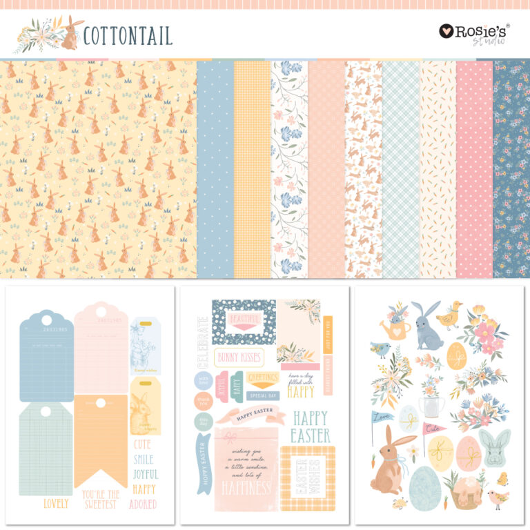 Cottontail Printable Digital Collection - Rosie's Studio