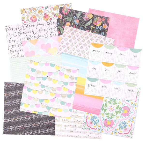 Jubilee 6x6" Designer Paper Pad 40 sheet - Rosie's Studio