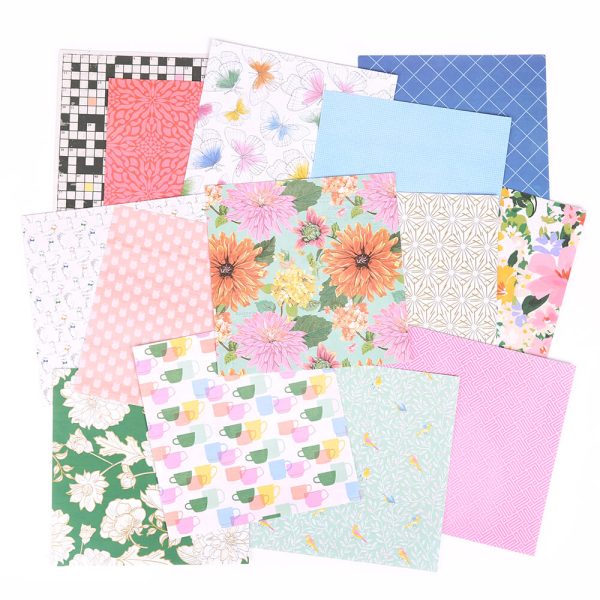 Breakfast In Bed 12x12" Designer Paper Pack 20 sheet - Rosie's Studio